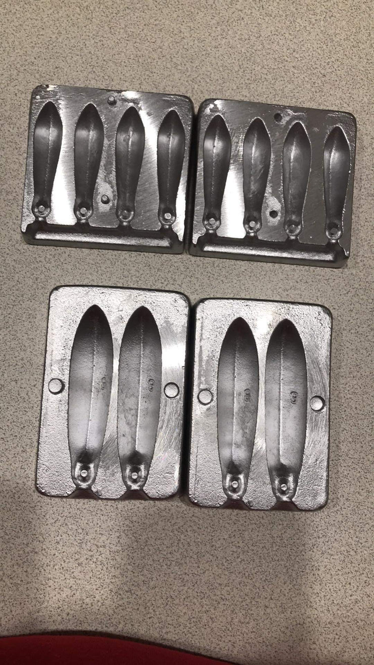 Snapper Sinker Molds – Heritage Castings
